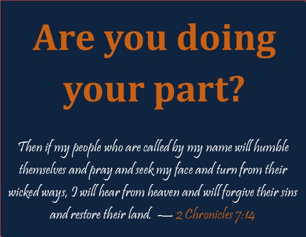 Daily Devotional – 10/17/17 “Are you doing your part?” – Lakisha, the ...